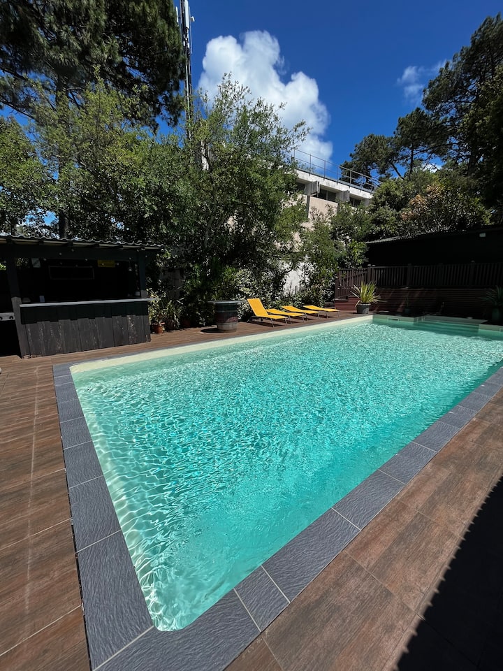 Villa Avec Piscine & Jacuzzi – Le Canon - Cap Ferret