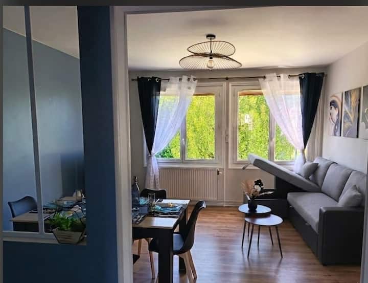 L’appart’ Bleu & Design — Parking & Balcon - Aix-les-Bains