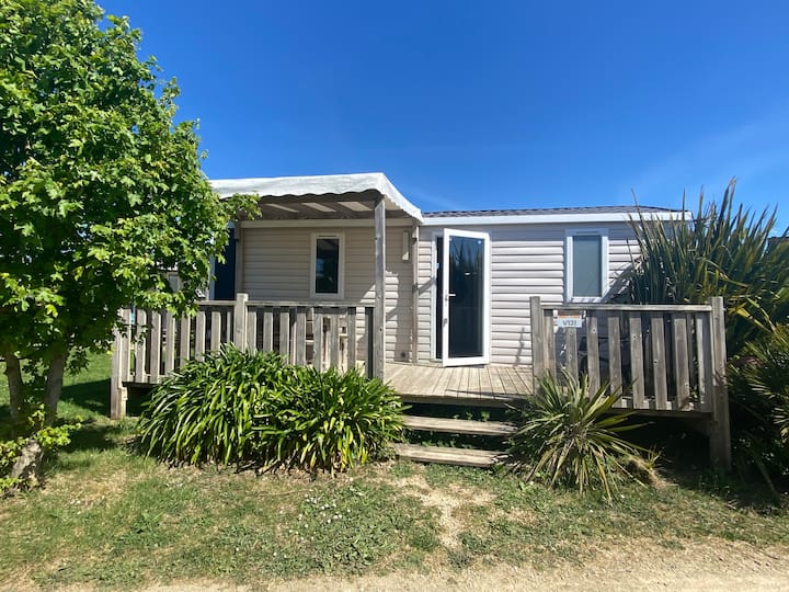 Mobil Home Dans Camping 4 éToiles Bord De Plage - Saint-Gildas-de-Rhuys