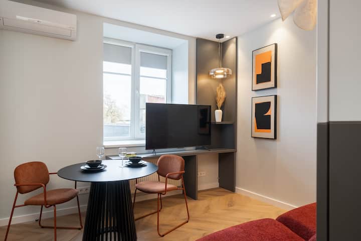 Gem Of ĀGenskalns | Ac | Cable Tv | 300 Mbps Wifi - Riga