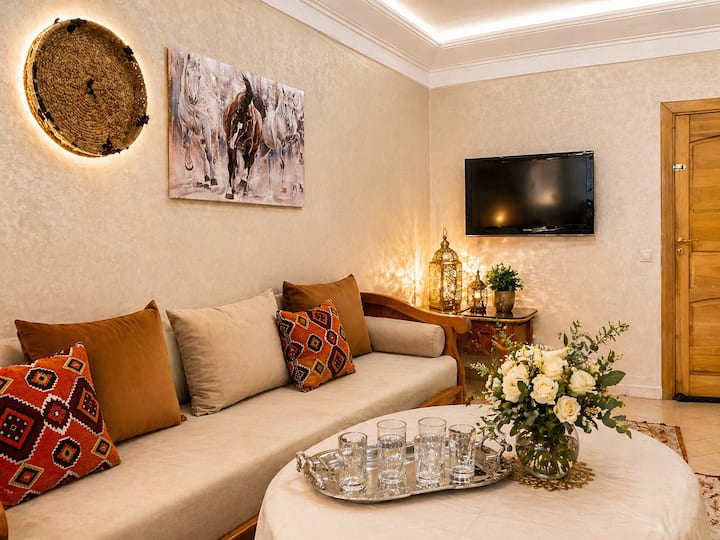Dar Salma 2br W/ Pool • 10min Majorelle - Marrakesh