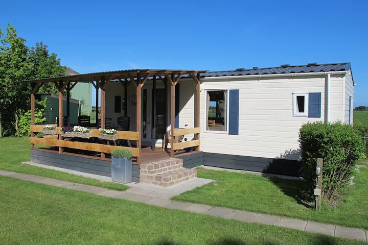Chalet De Zwaan Op Camping Oudesluis - Julianadorp