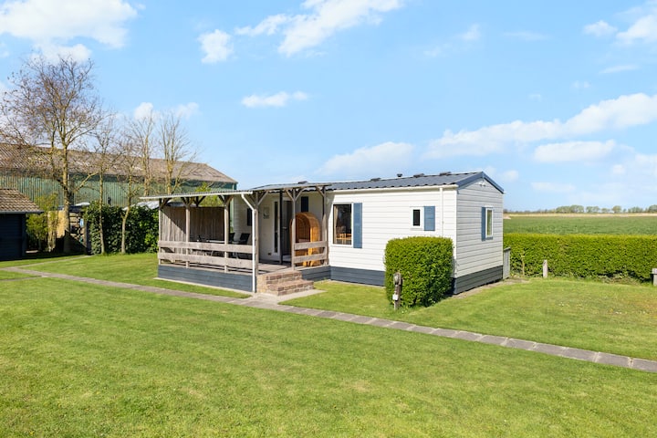 Chalet De Zwaan Op Camping Oudesluis - Julianadorp