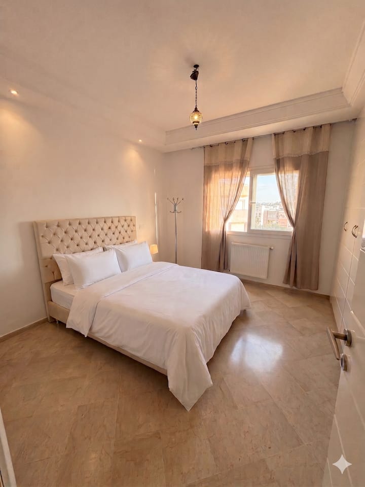 Beachside Retreat With Private Sea-view Balcony - Nabeul‎