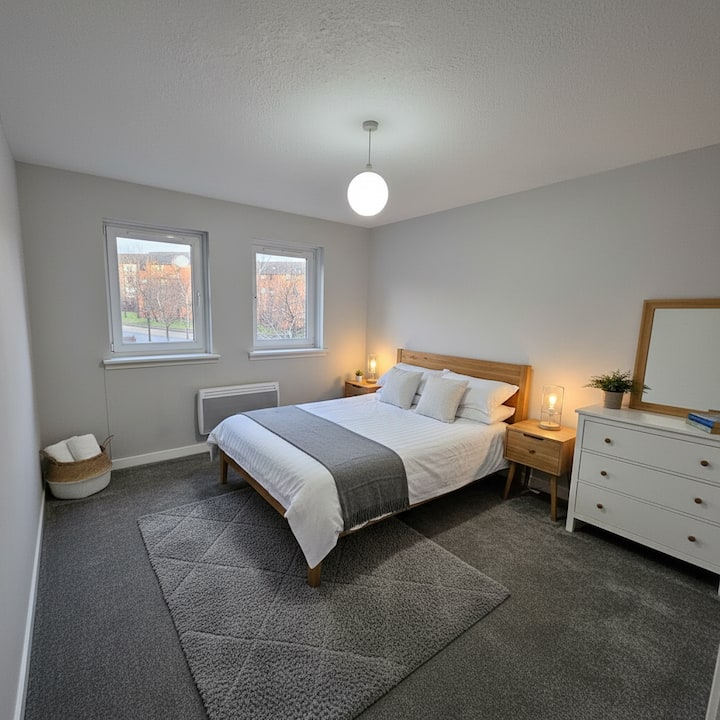 Appartement-moderne-salle De Bain Privée-vue Sur R - Glasgow