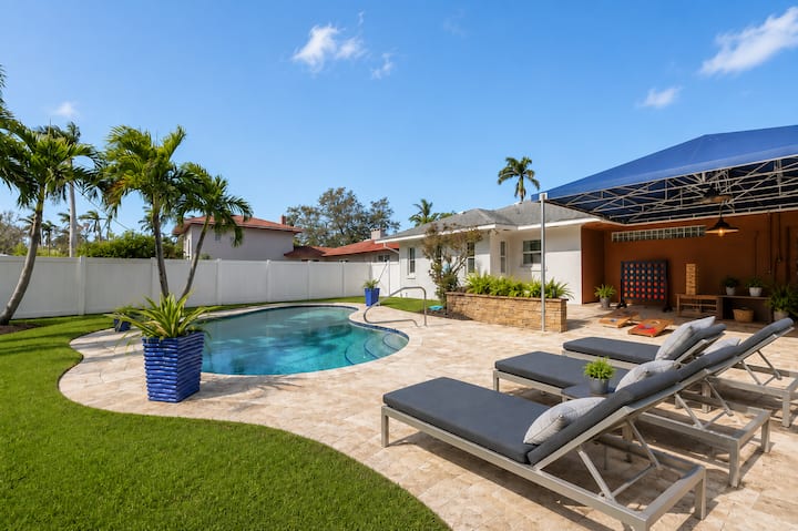 Waterfront 4 Br - Heated Pool15 Min To Img/ami - Bradenton, FL