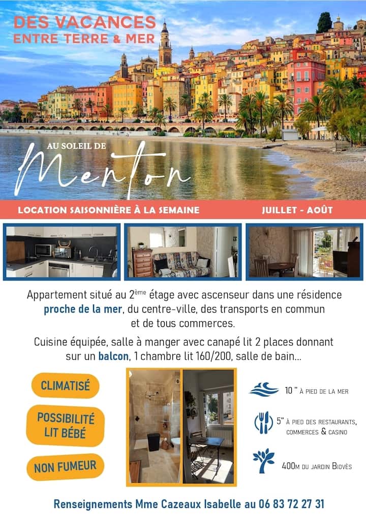 Appartement - Menton