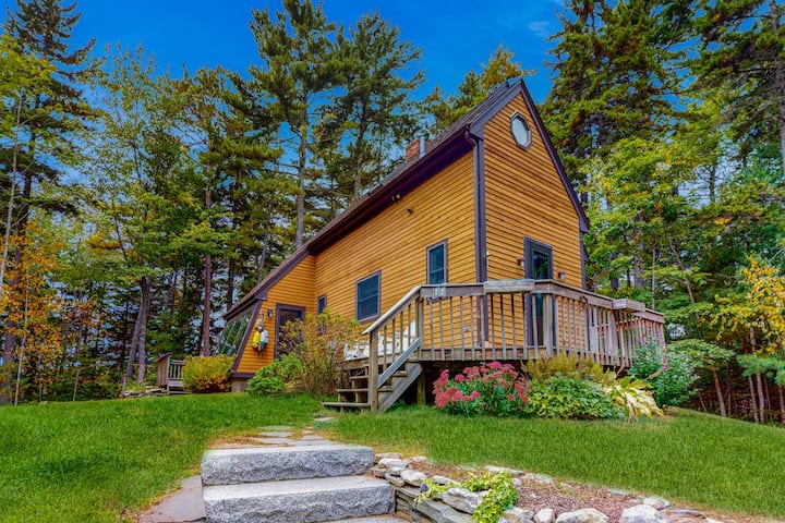 3br Lakeview Dog Friendly | Dock | Fireplace - Boothbay Harbor, ME