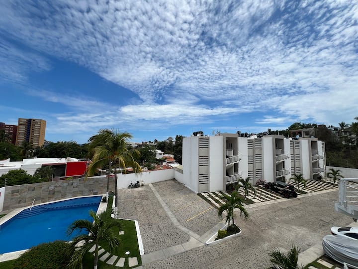Departamento Planta Baja Cerca De Playa - Manzanillo, Colima, Mexico