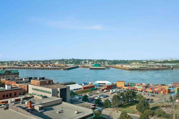 Next To King’s Square | Harbor View + Indoor Pool - Saint John