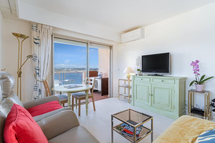 L'oasis De Théoule | Vue Mer Panoramique & Piscine - Théoule-sur-Mer