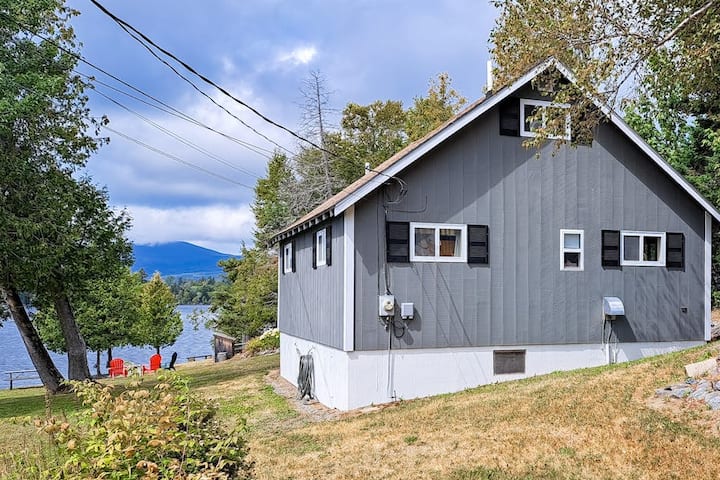 Cabin-inspired 2br Lakefront | Firepit | Wifi - Greenville, ME