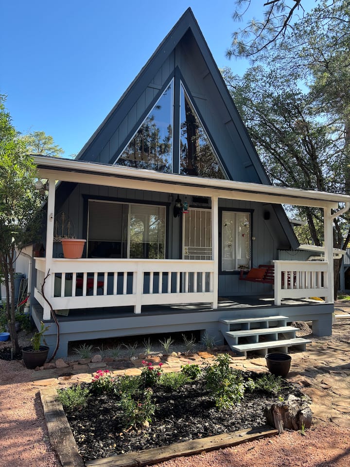 Blue Bird A Frame Cabin - Payson, AZ