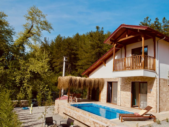 Sunset Houses Akyaka - Forest House - Akyaka