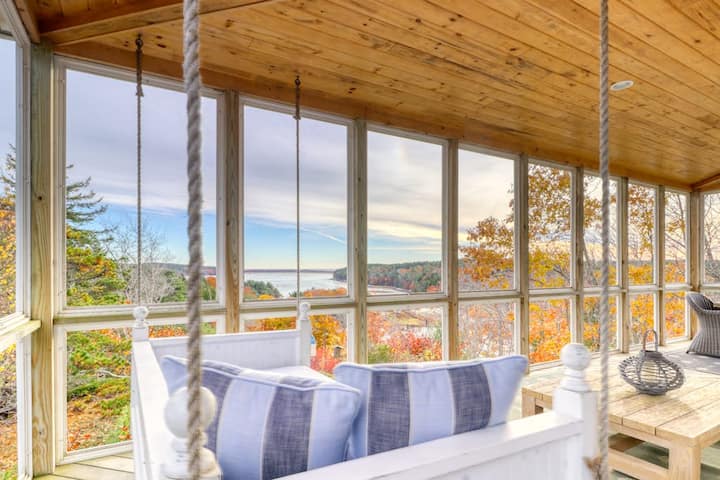Large 4br Gulfview | Fireplace | Balcony | W/d - Boothbay Harbor, ME