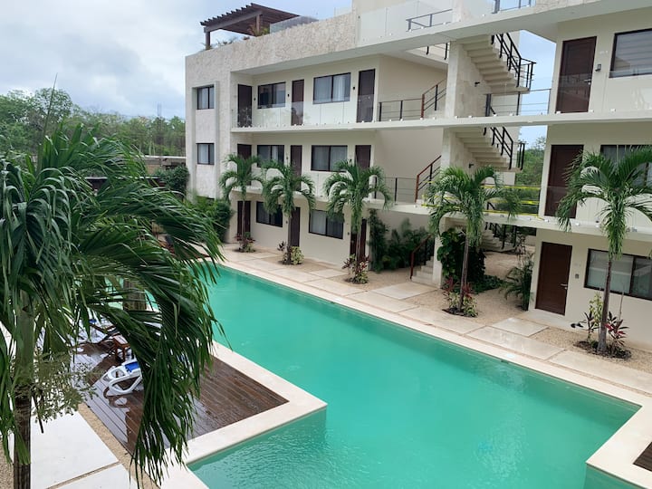 Remote Work Paradise - Pool + Wi-fi | Near Beach - Tulum
