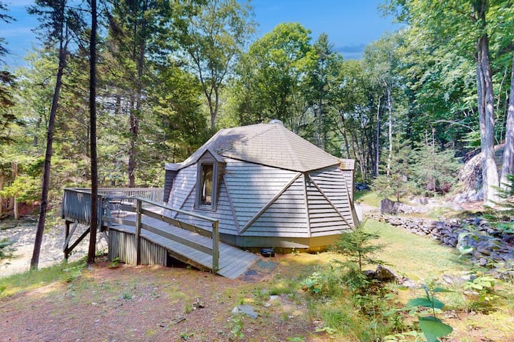 Geo Dome House | A One-of-a-kind Waterfront Escape - Boothbay, ME