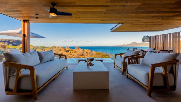 Luxury Iyari Villa Inside Punta Mita Ocean View - Punta Mita