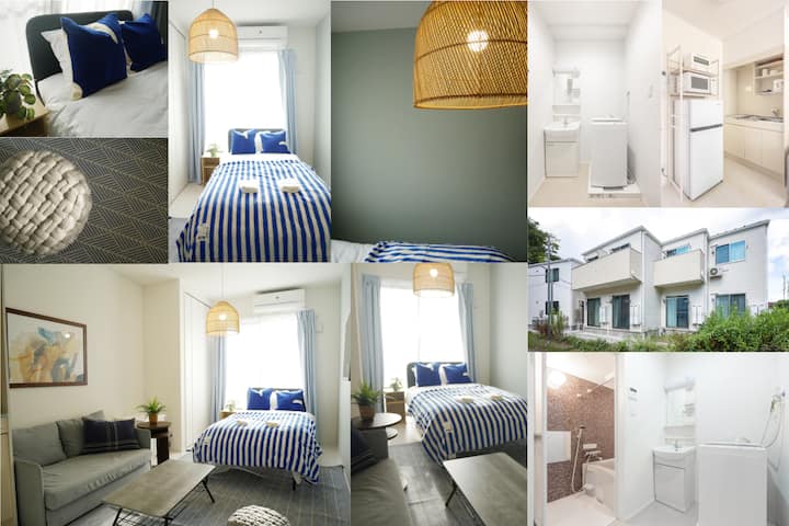 Long-term【101】apt. In Yokosuka/max 3ppl. Free Wifi - Yokosuka