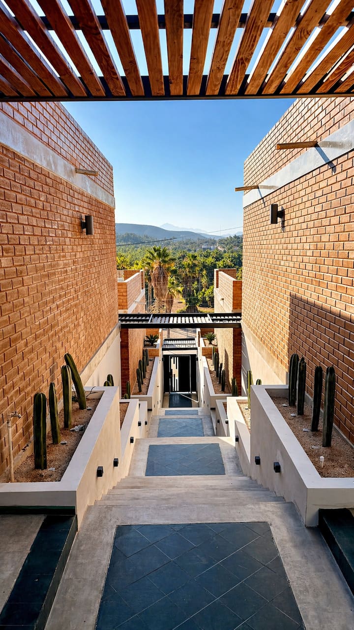 Townhouse Boutique Con Vista A Palmar Y Alberca - Todos Santos