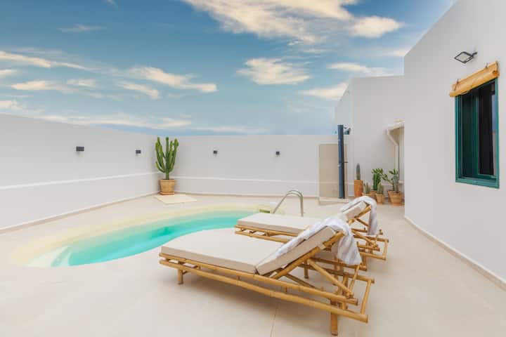 Casa Con Piscina Y Parrilla En La Capellania - Fuerteventura
