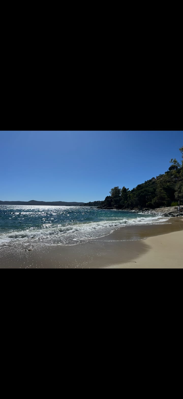 Maison Vue Mer • Clim • 6 Pers • Plage à Pied - Le Lavandou