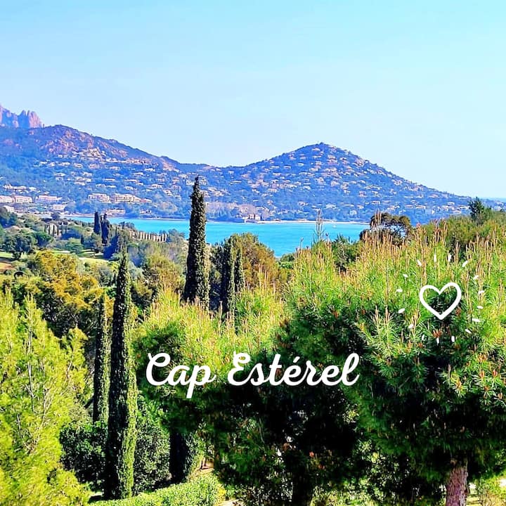"Le Galet"-studio 4pers- Vue Mer&piscines- Clim - Agay
