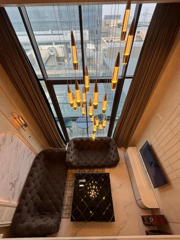 Luxury Duplex With Pool View In Gurugram Stay - Manesar