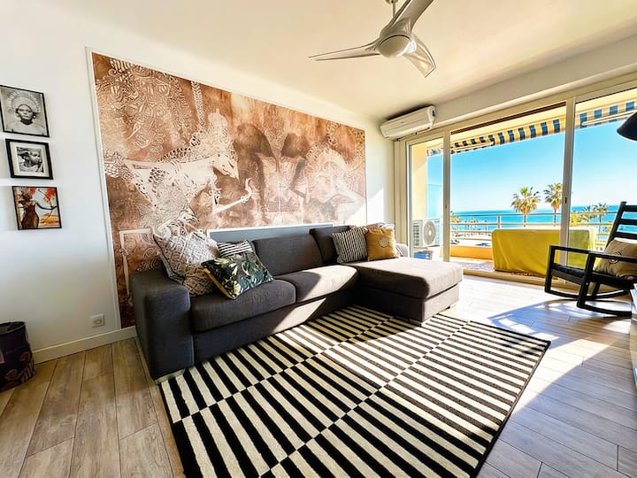 Golfe Juan Studio Beach Across The Street Sleeps 4 - Vallauris