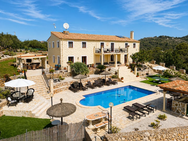 Exclusive Finca Miramar | Pool, Bbq & Nature - Manacor
