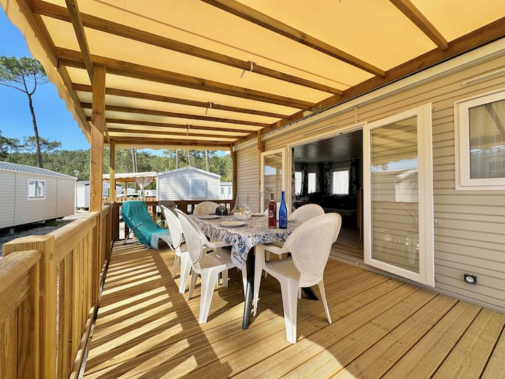Séjour Détente Piscine, Terrasse Près De L'océan - Lacanau