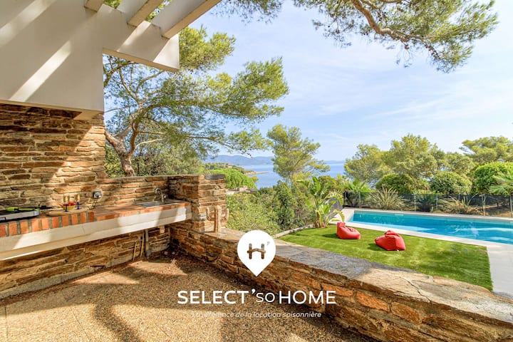 Charmante Villa - Piscine Privée Par Selectsohome - Parc national de Port-Cros