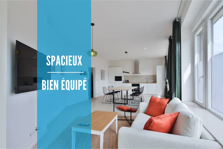 Magenta -Appartement 3 Chambres Rénové Et Lumineux - Liège