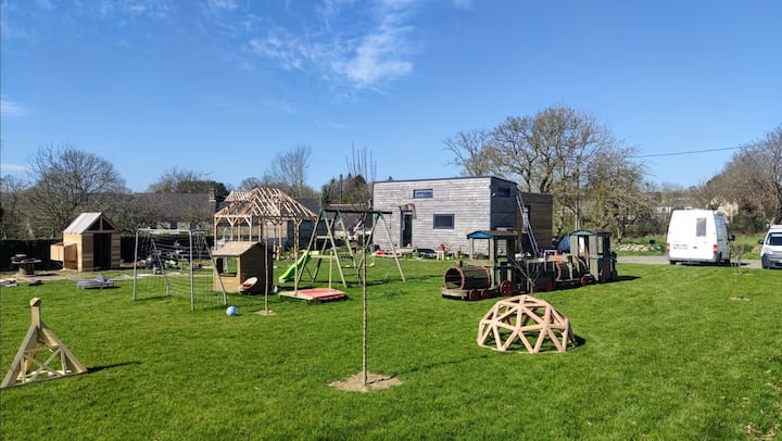 Tiny House Familiale à La Campagne (Insolite) - Plouguenast
