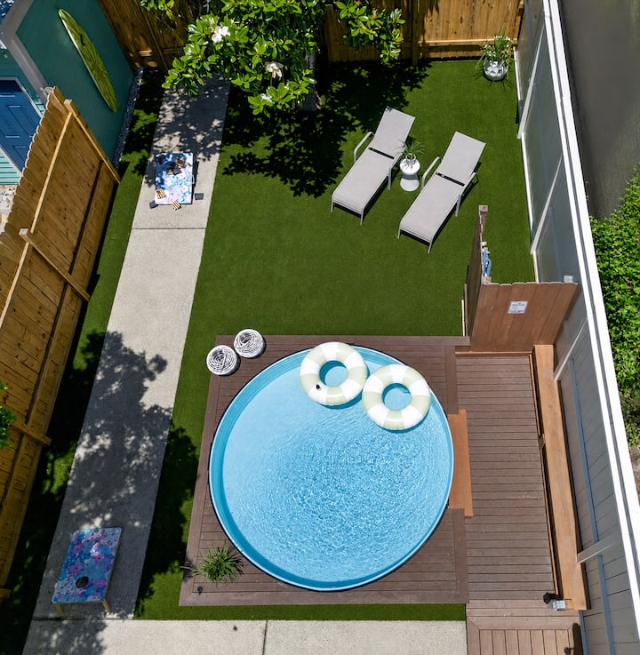 Walk To Strand & Cruises •Pool •Near Beach & Utmb - Texas City, TX