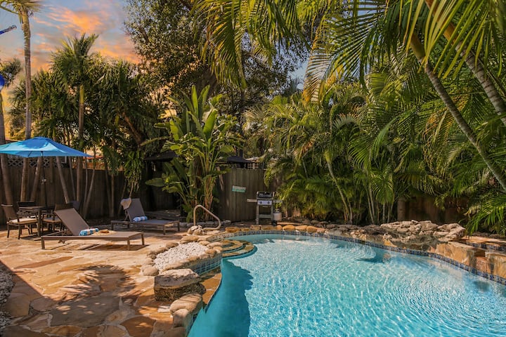 Tropical Oasis  Private Pool | Month-long Stays - Key West, FL