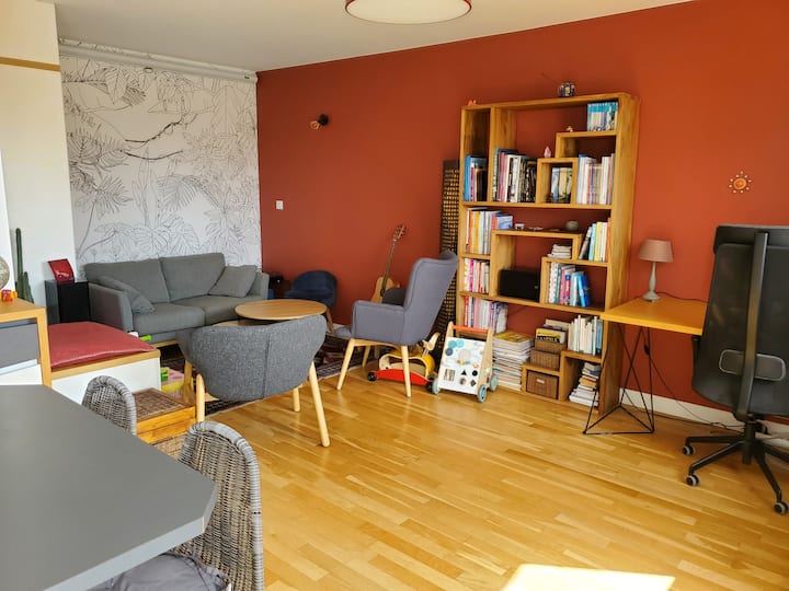 Duplex Avec Balcon Et Chambres Climatisées - Musée des Confluences