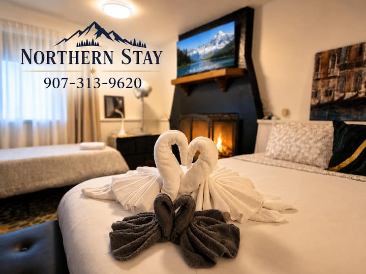 Eagle Nest Home 《6 Bedrooms》fireplace/sleeps 22 - Alaska