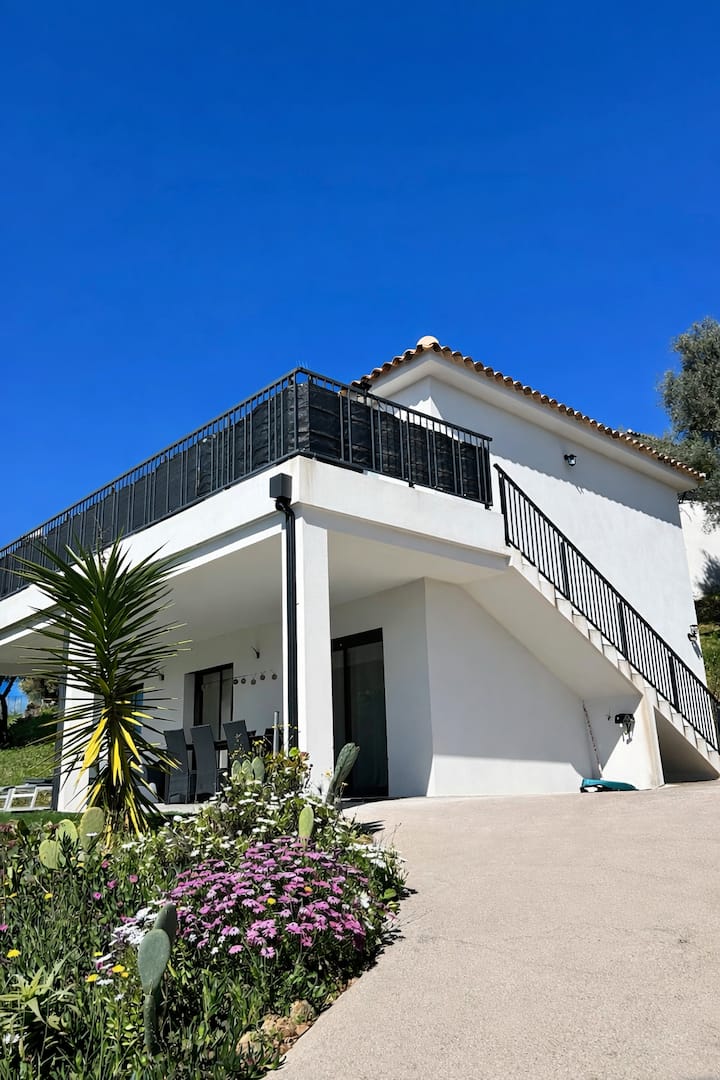 Haut De Villa Proche Plages Et Ajaccio - Bastelicaccia