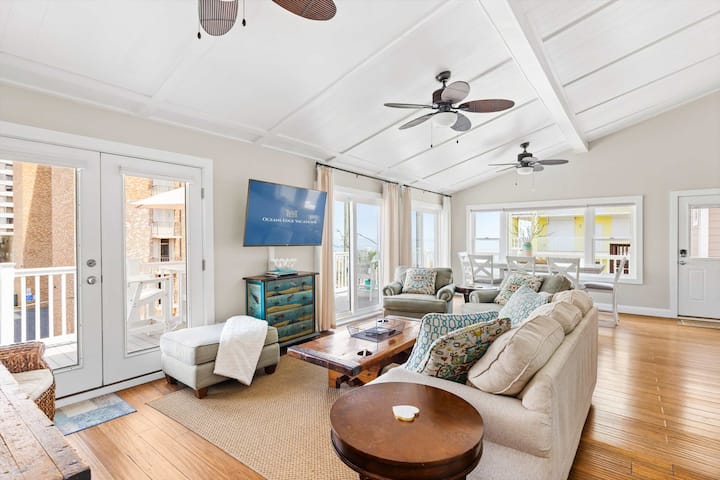 Vagabond Penthouse | Ocean Views + Huge Deck - Ocean City, MD