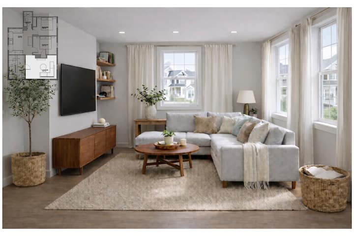 Sunny 2br Coastal Escape, Private Deck Near Harbor - Newport, RI