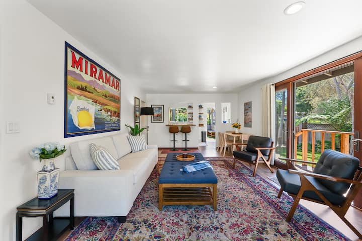 Lush Montecito Escape By Coast Village & Beach - Montecito, CA