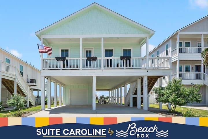 Stylish Beach House- Central To Beach/attractions - Tiki Island, TX