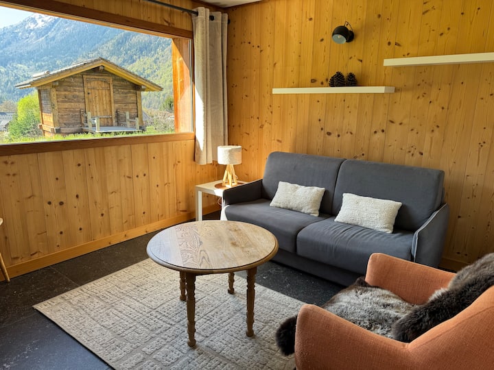 Charming Place With Views And Access To The Garden - Servoz