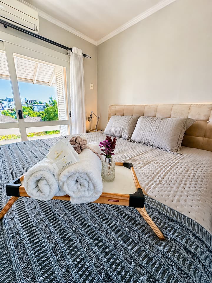 Espaçosa Casa Junto A Natureza 3q, Lareira E Hidro - Dois Irmãos