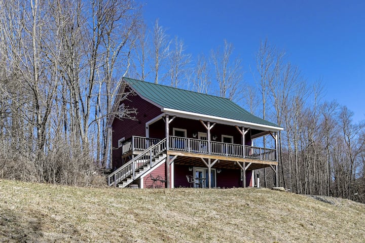 Group Friendly! Mtn-view Haven In Waterbury Center - Waterbury Village Historic District