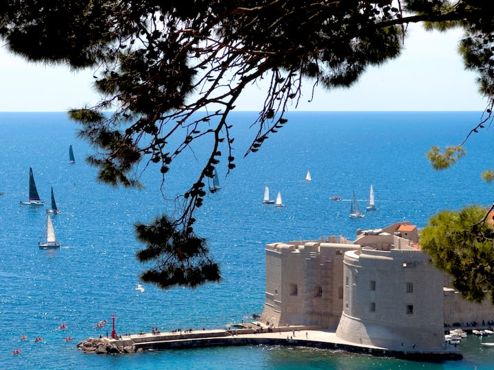 Mediterranean Garden Suite: Sea & Old City View - Dubrovnik