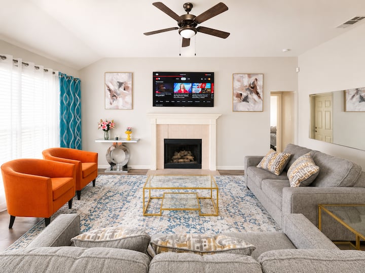 Modern Mesquite Retreat | Patio + Smart Tvs - Mesquite, TX