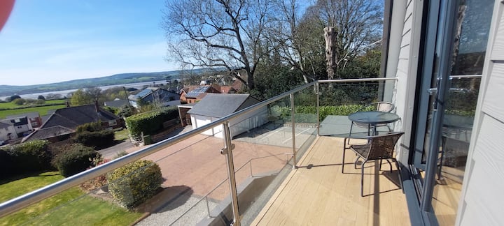 Estuary Suites - King Suite, Balcony, Estuary View - Budleigh Salterton
