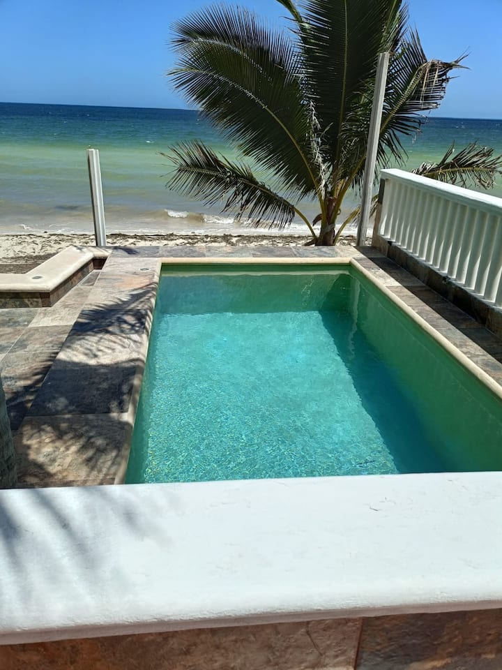Casa De Descanso En La Playa - Telchac Puerto